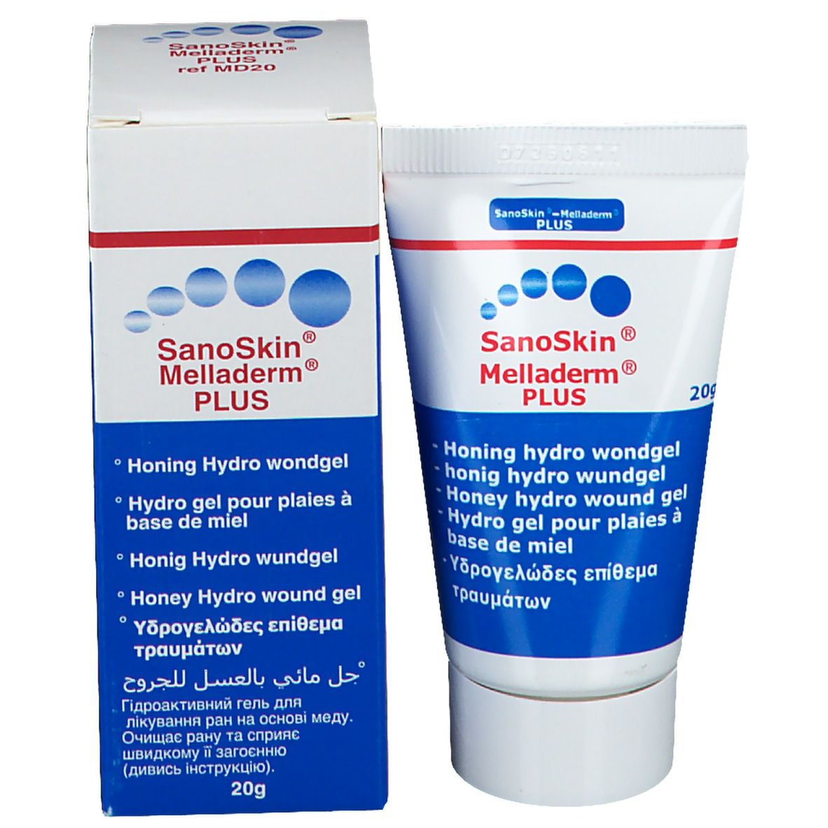 Sanoskin Melladerm Plus Gel Plaie - shop-pharmacie.fr