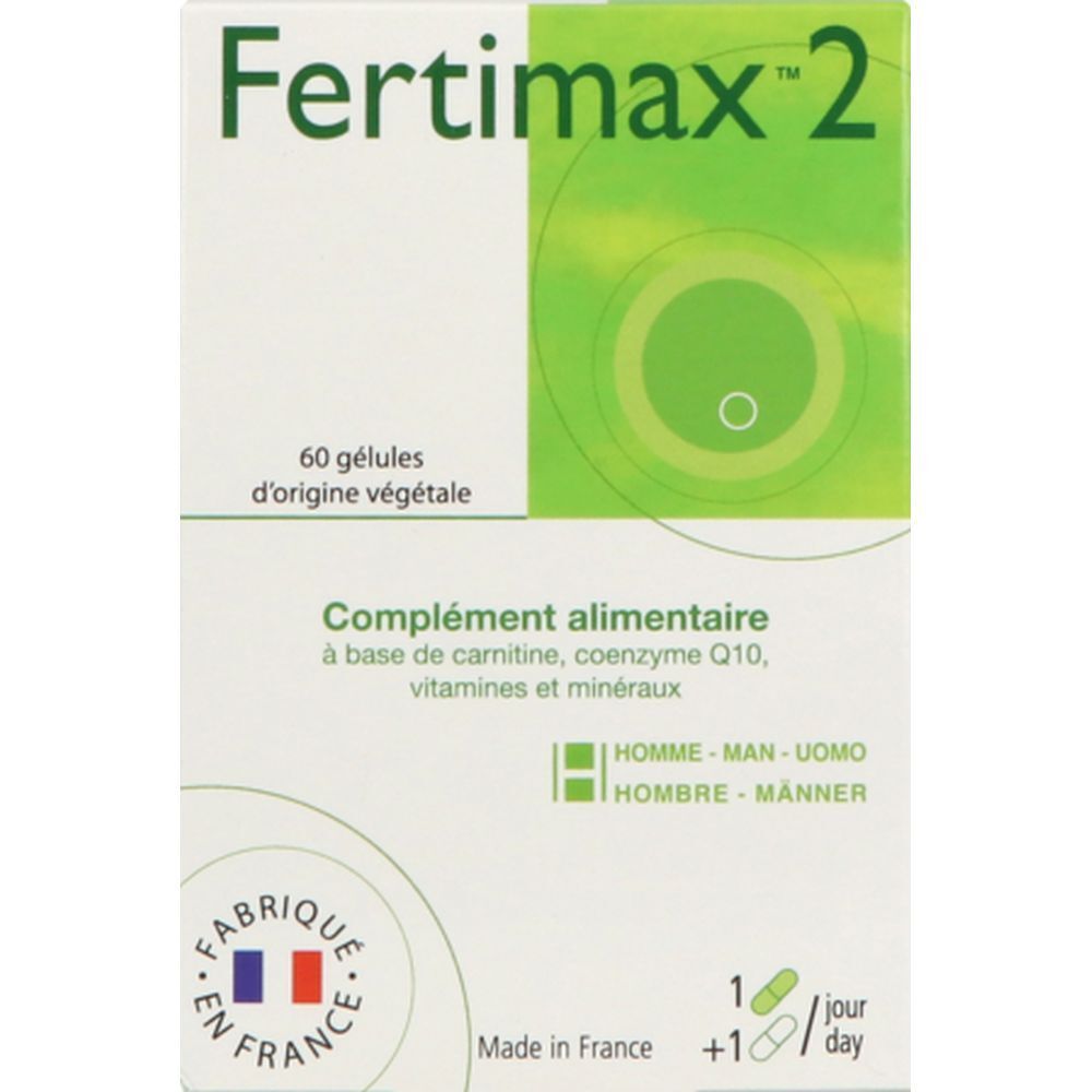 Fertimax 2, Gélule, complément alimentaire préconceptionnel, bt 60 60 ...