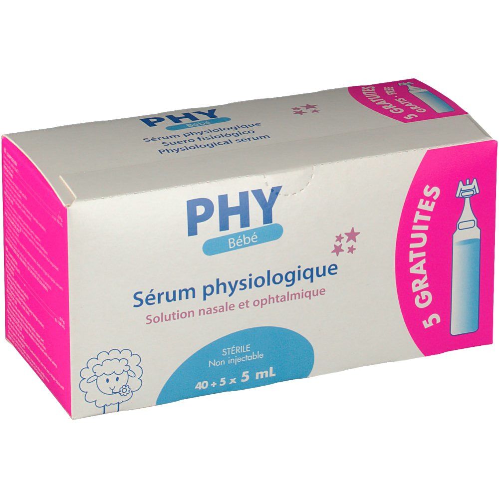 Sérum Physiologique Stérile ml Récipients unidoses