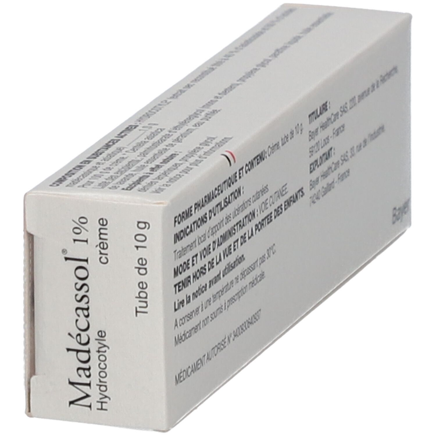 Madécassol® crème 1 % 10 g - shop-pharmacie.fr