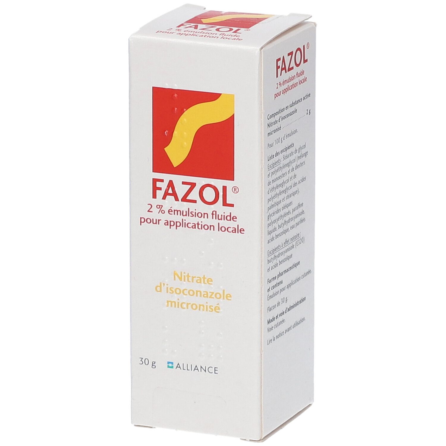 Fazol® 2% 30 g - shop-pharmacie.fr